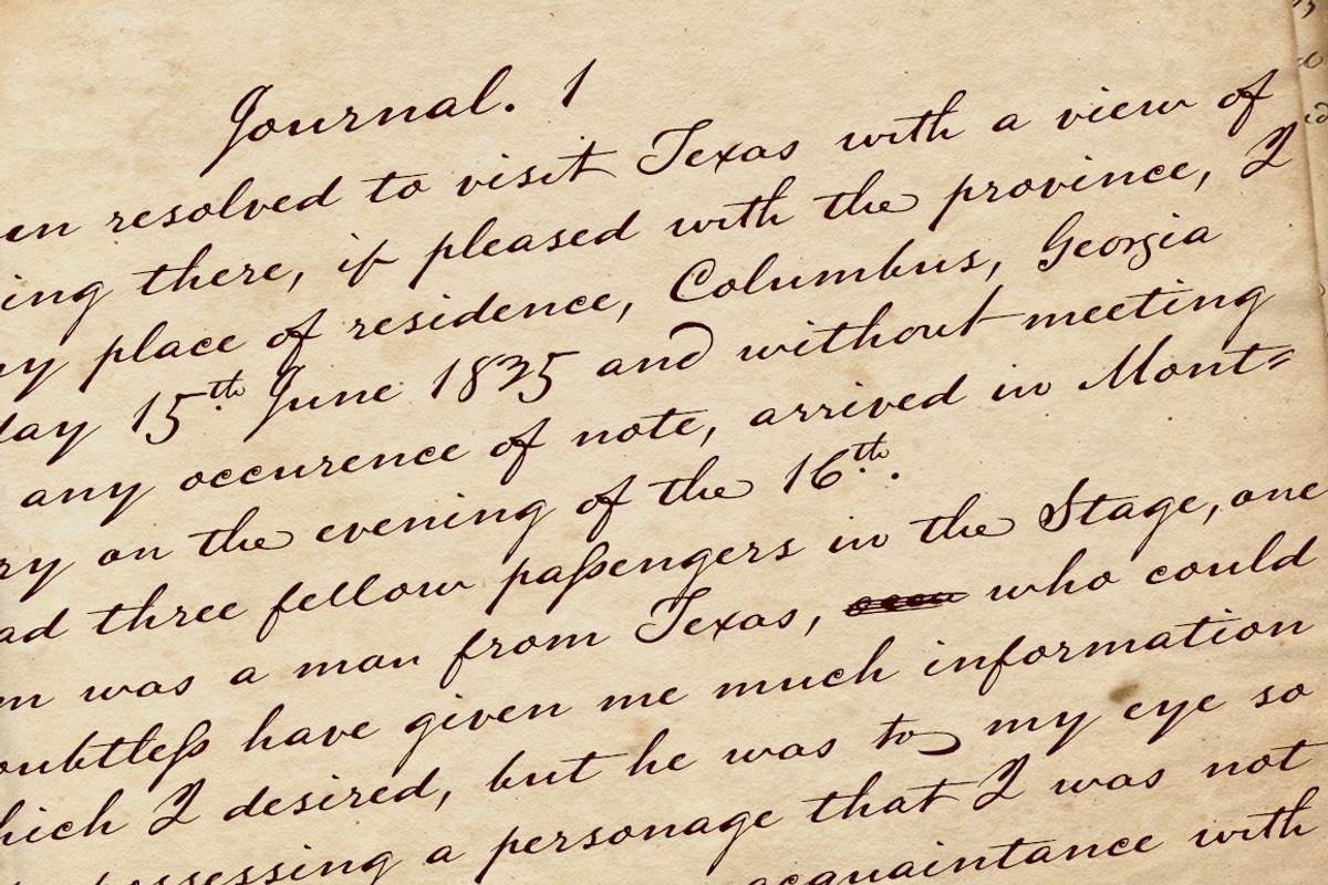 Lamar Pen, a vintage cursive font