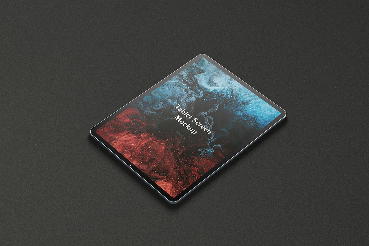 Portrait iPad Pro Screen Mockup, an iPad Mockup by professorinc