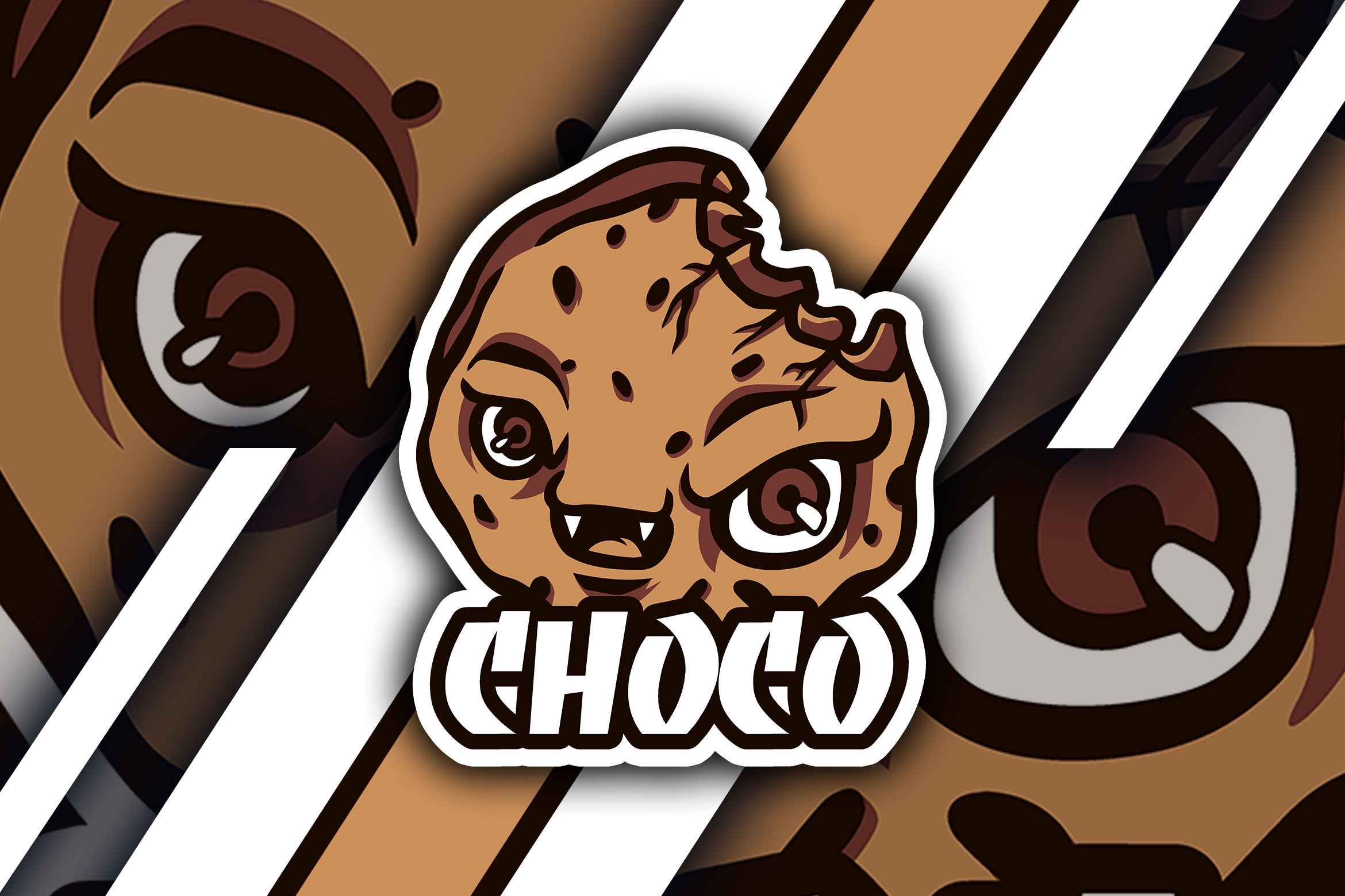 choco - Mascot & Logo Esport, a Branding & Logo Template by AQR Studio ...