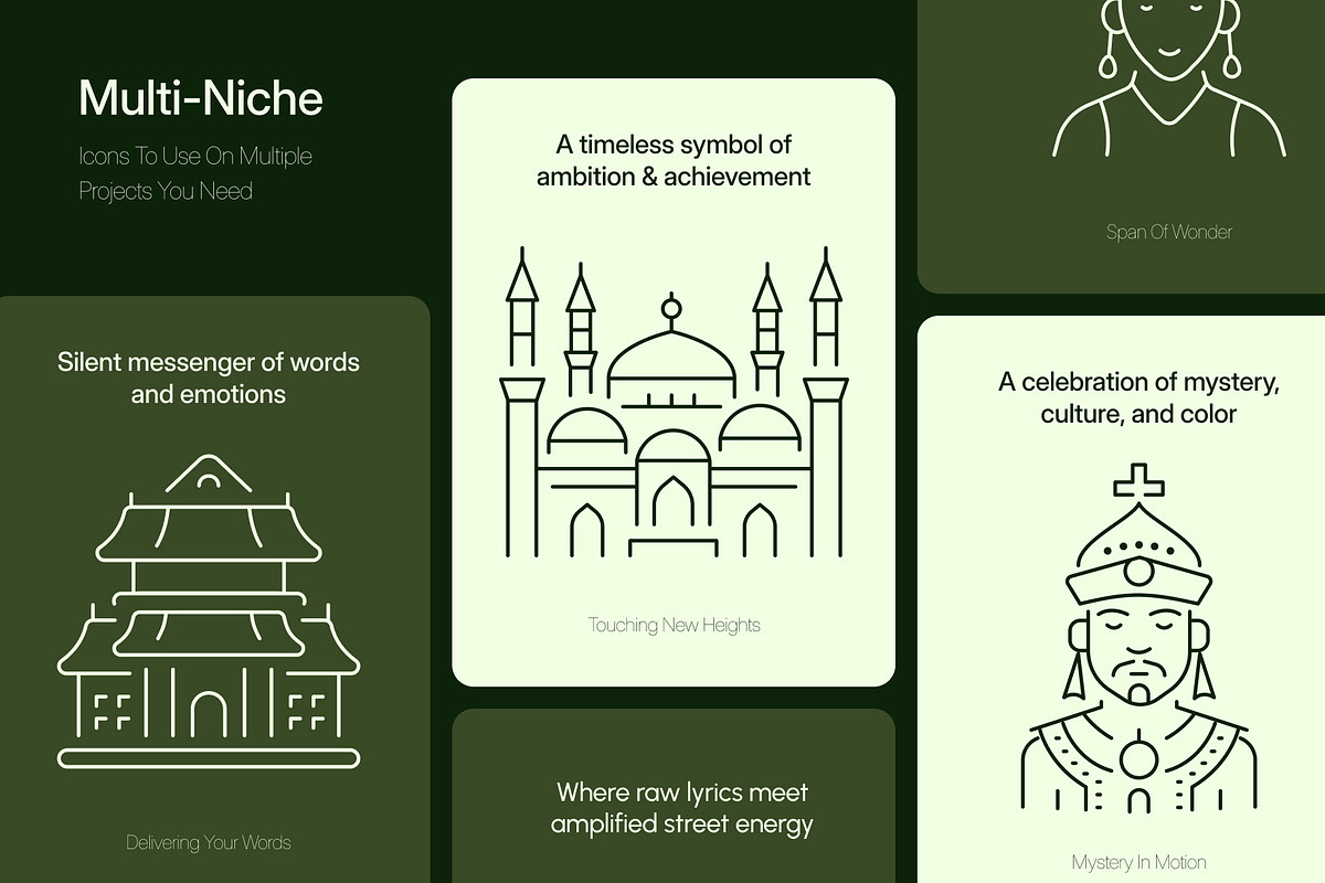 1390 Cultural and Historical Icons