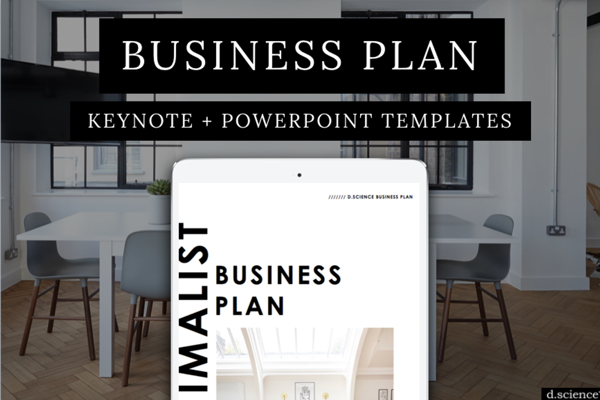 Business Plan Template | No.1, a Stationery Template by Template Monkey ...