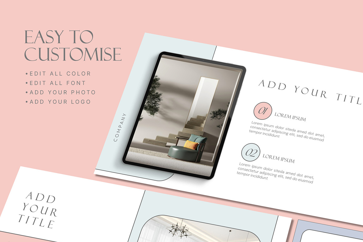 Pastel Powerpoint Template, a Presentation Template by SKY CREATION ...