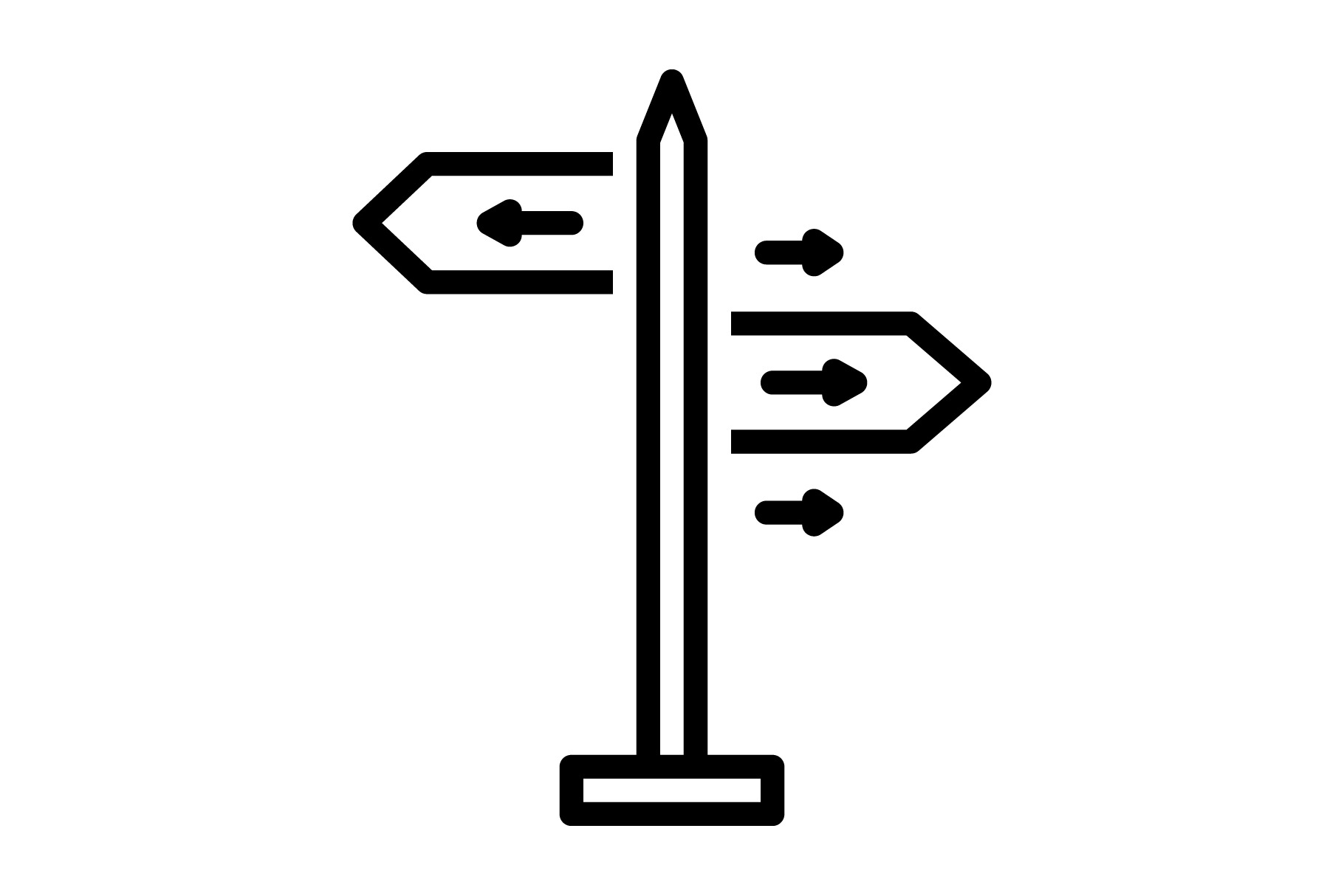 Direction route icon, an Icon by Creative priyanka