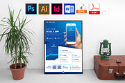 Poster | Mobile App Promotion Vol-03, a Flyer Template by Imagine ...