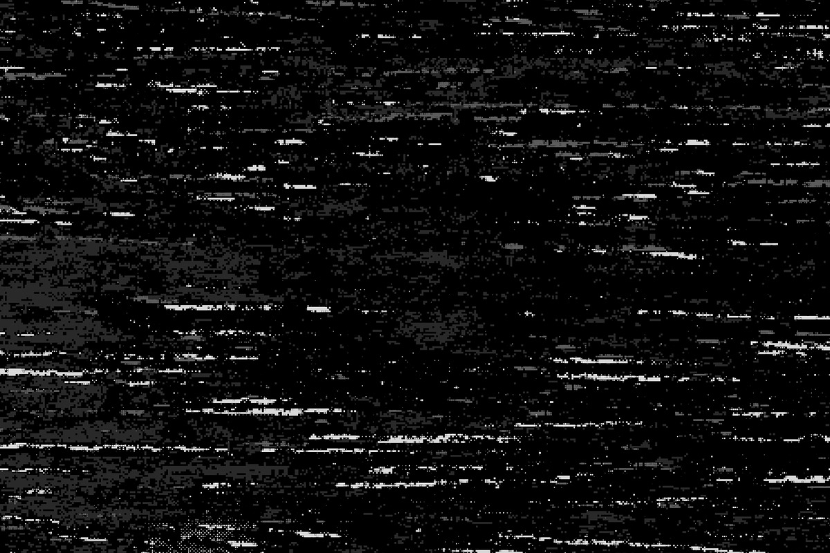 Analog tv VHS glitch texture