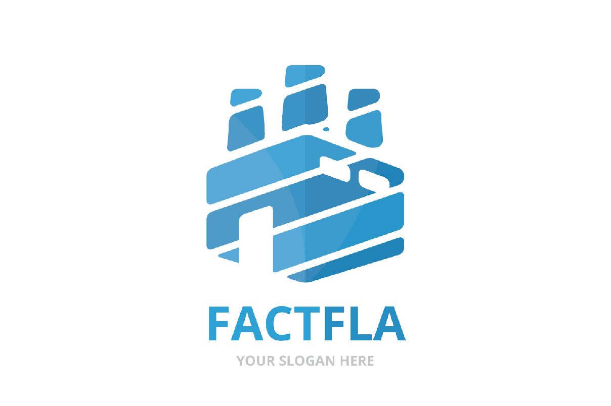 Vector factory logo combination., a Branding & Logo Template by ...