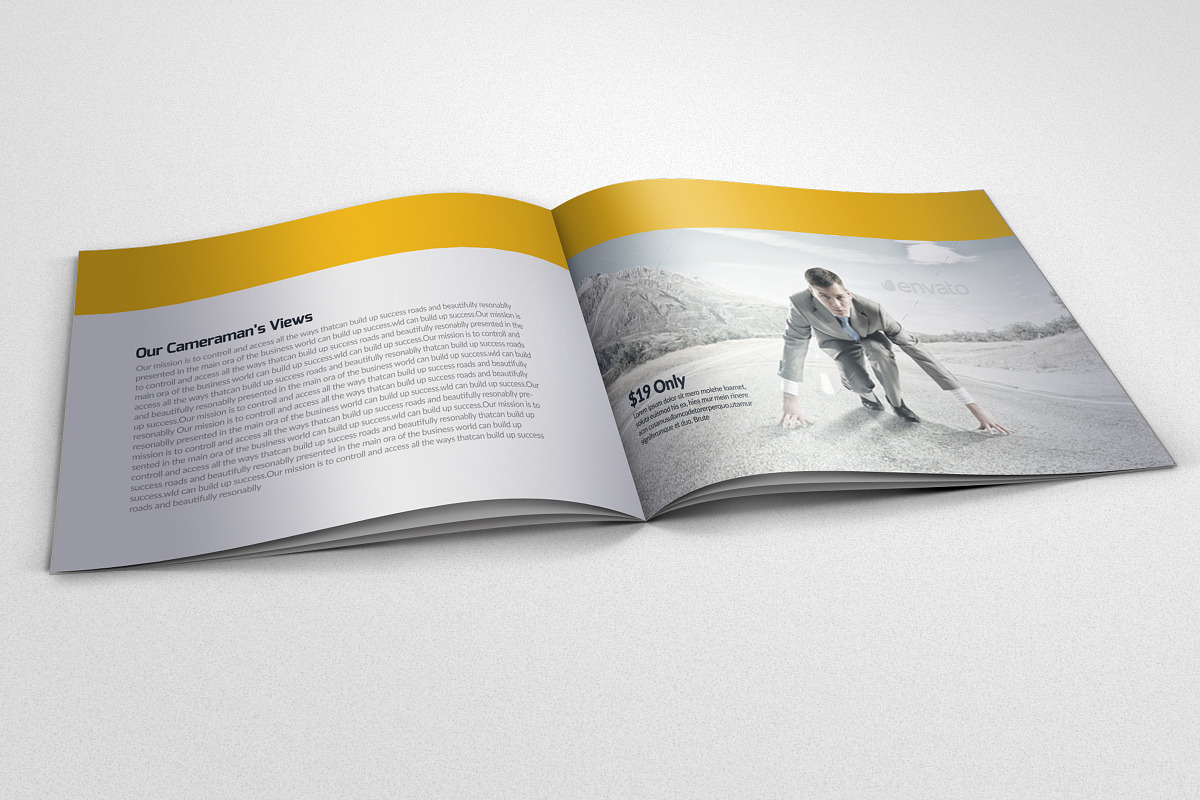 20 Pages Bi Fold Brochure Catalog, a Brochure Template by Business Flyers