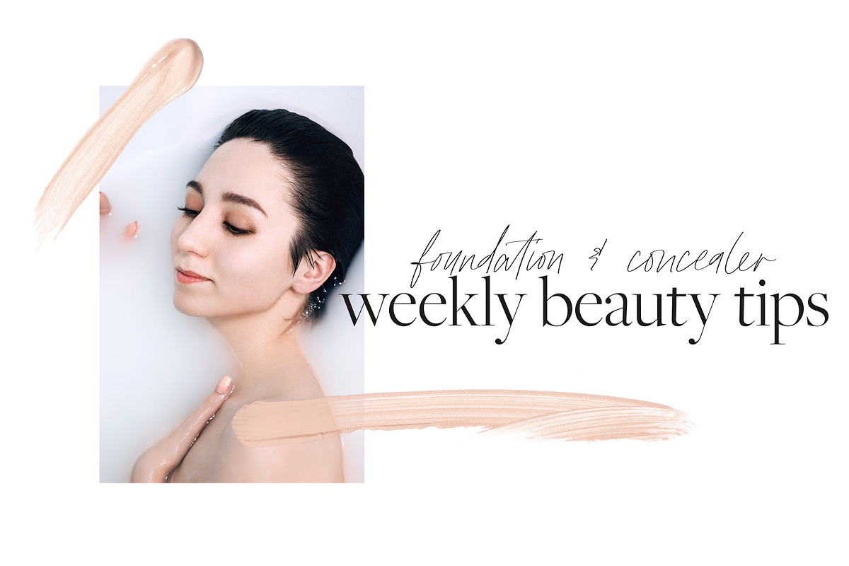 Foundation Makeup Textures, a Texture Graphic by Touch and Form