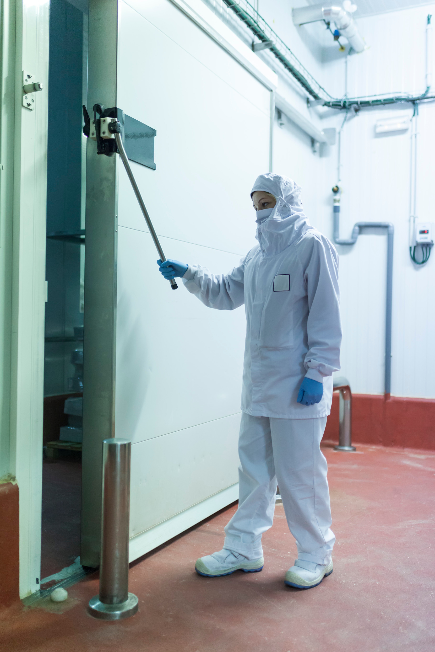 Hygiene in industrial process plant containing control, hand, and ...