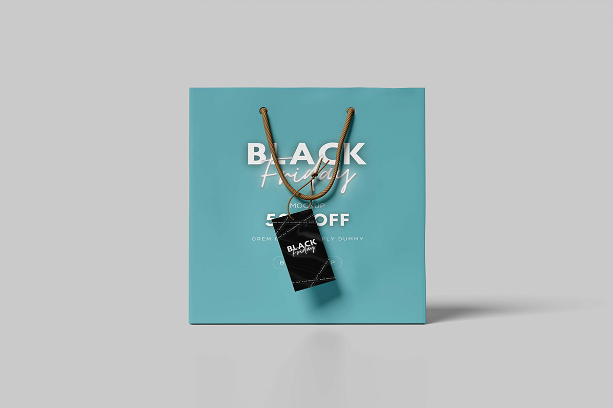 Paper Bag Mockup, a Household Mockup by seramoe | Creative Market