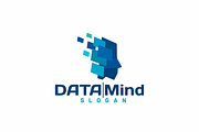 Data Mind Tech Logo, a Branding & Logo Template by Metrolinevision