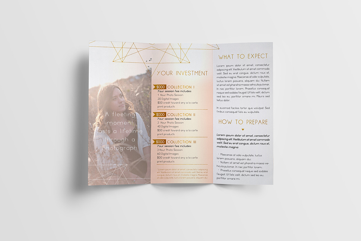 Trifold Brochure | Cute Layout, a Brochure Template by Sleeklens