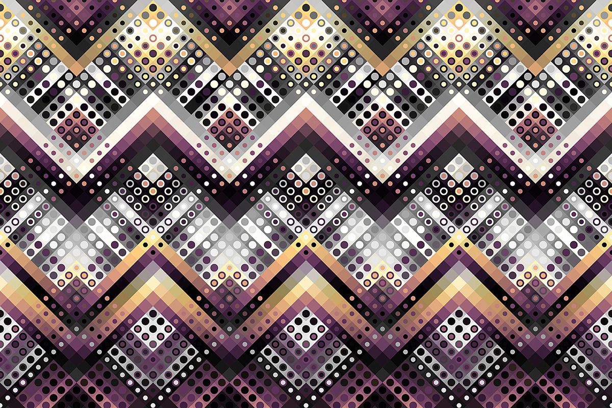 10 seamless chevron patterns, a Pattern Graphic by tkdesign