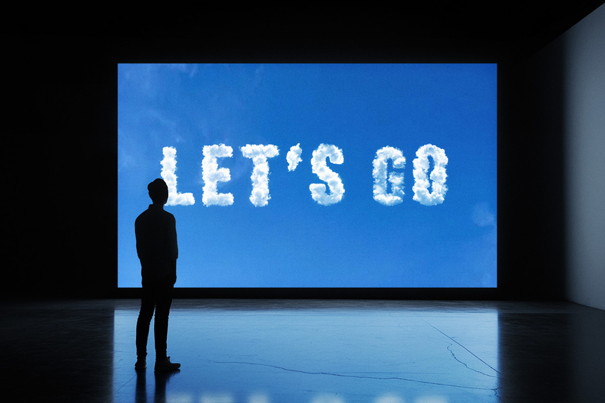 Puffy Clouds Font, a Handwritten Font by Handmadefont