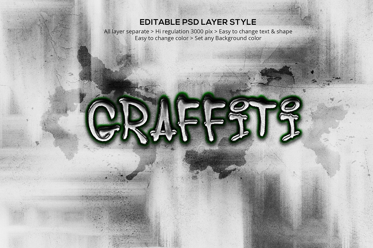 Photoshop Graffiti Text Effect