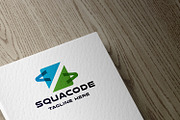 Square Code Logo, a Branding & Logo Template by Design_Planet