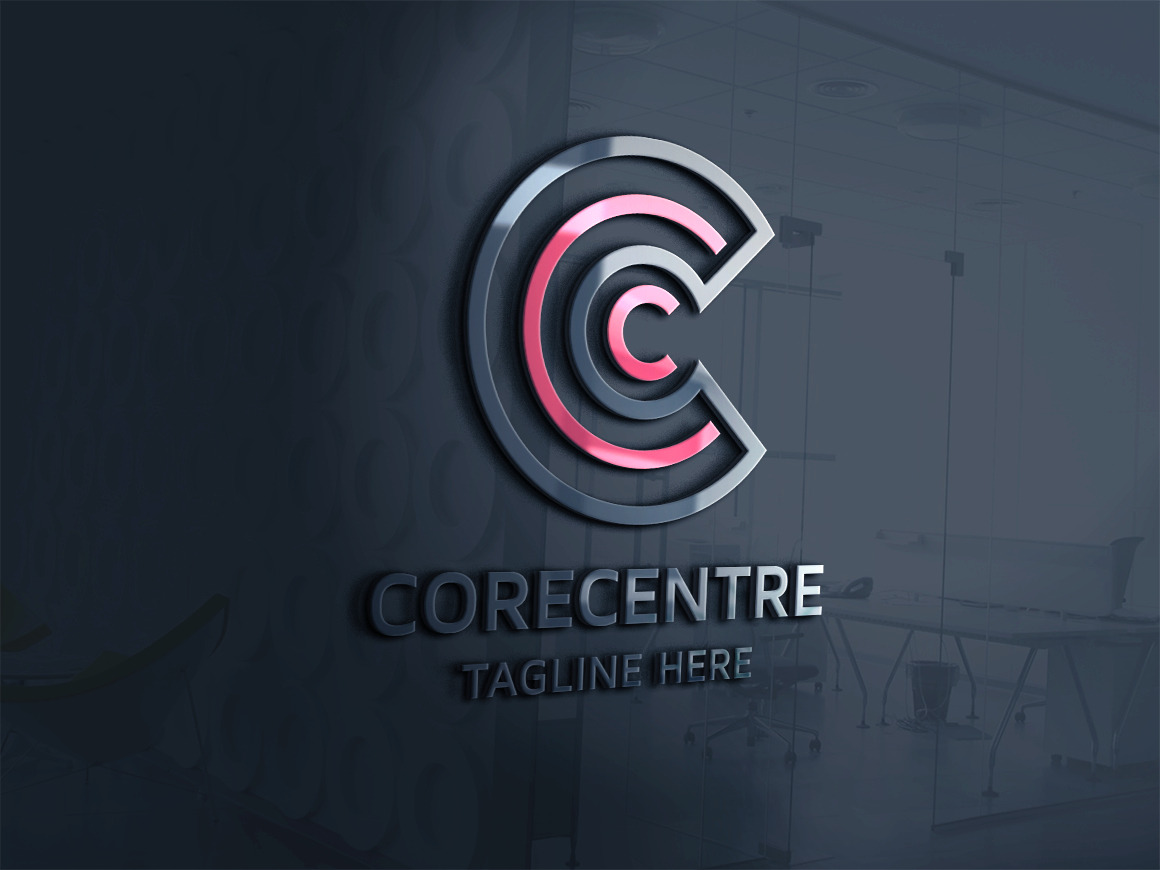 Core Centre Letter C Logo, a Branding & Logo Template by Design_Planet