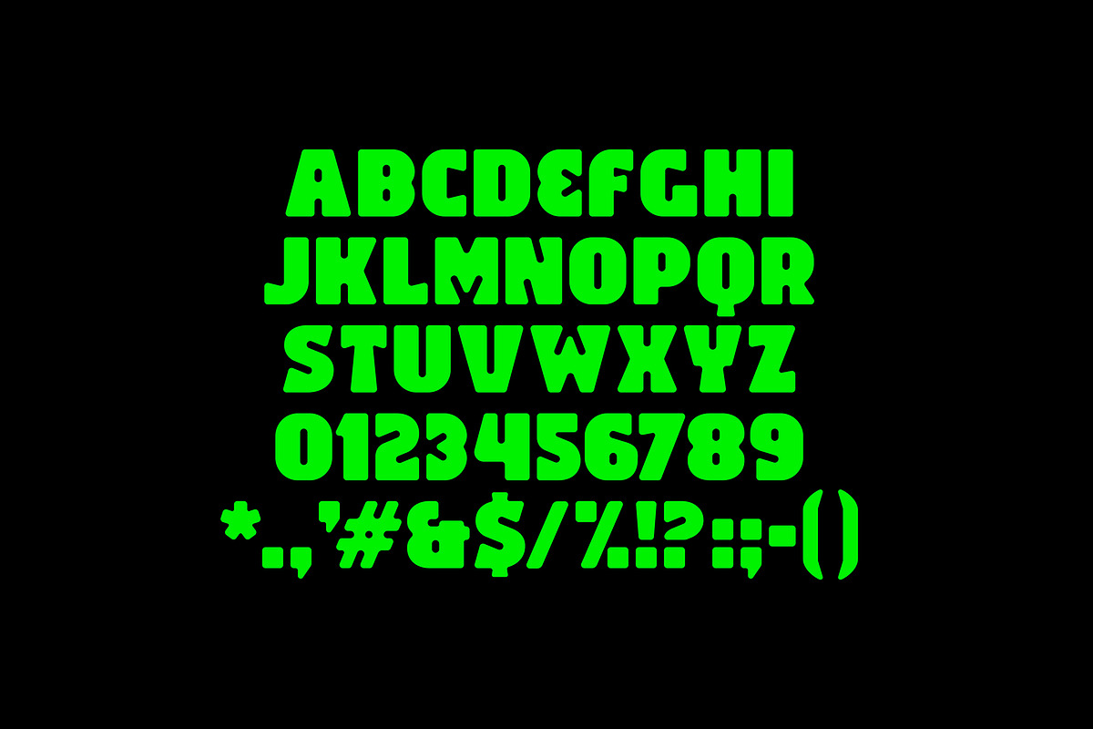 Neon Demon Font, a Font by MightySHORT