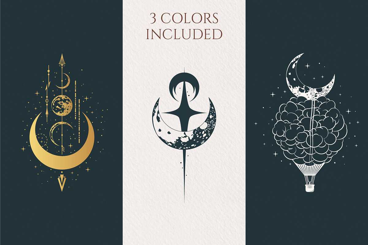 Mystical Moon Collection | Creative Market