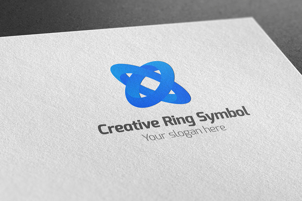 Creative Ring Symbol Logo, a Branding & Logo Template by BdThemes