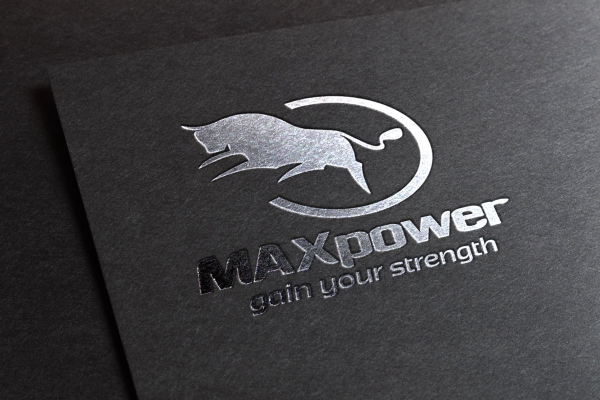 Max Power Logo Template, a Branding & Logo Template by GladicMonster