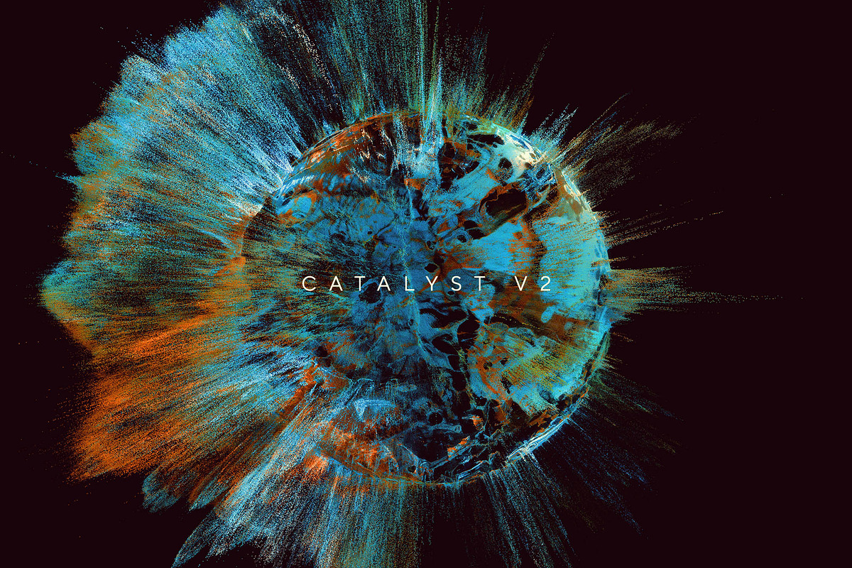 Catalyst v2: Explosive Textures, a Texture Graphic by RuleByArt
