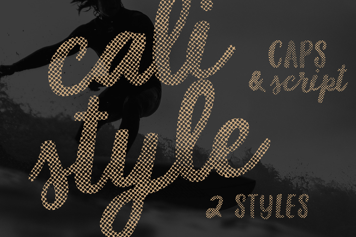Cali Style Font, a Script Font by Outback Design Co.