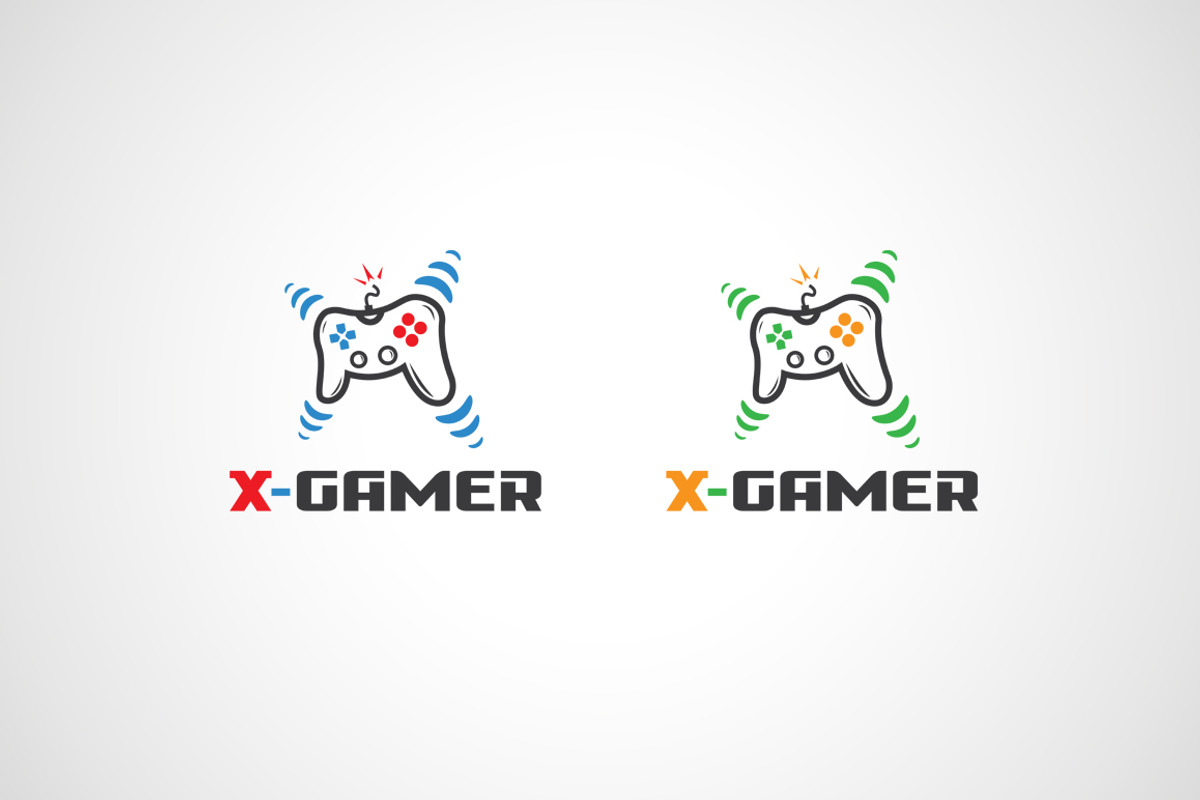 X - Gamer / Letter X Logo Template, a Branding & Logo Template by dien96