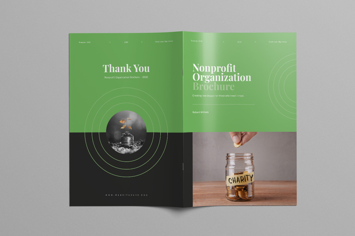 Nonprofit Brochure | Canva & Word