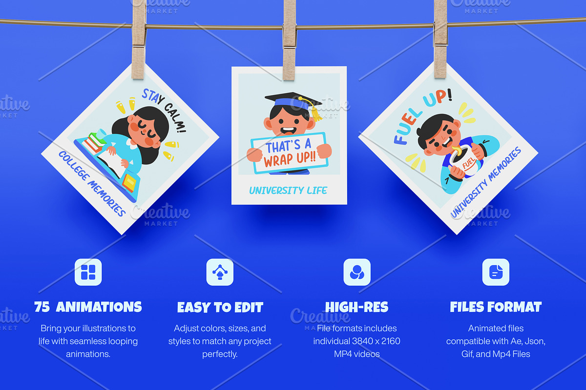 Animated College and University