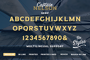 Captain Nelson, a Serif Font by Larin Type Co.