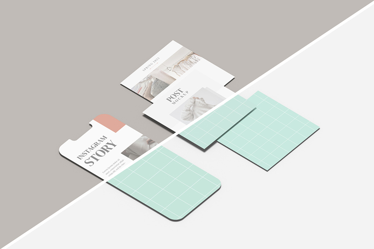 Social Media Screen Mockup | Creative Market