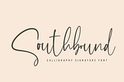 Southbound - Calligraphy Signature, a Handwritten Font by Arendxstudio