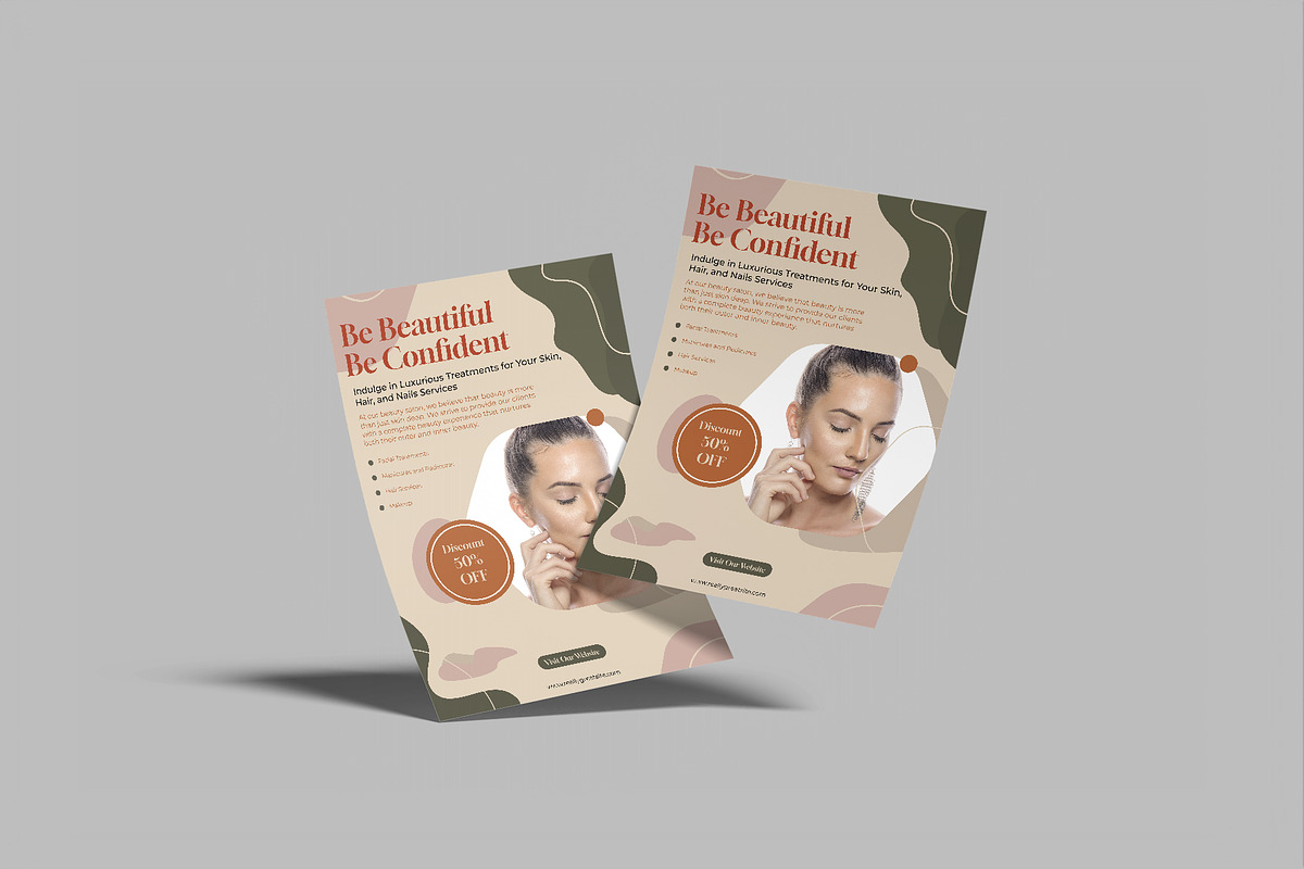 Treatment Facial Flyer Template