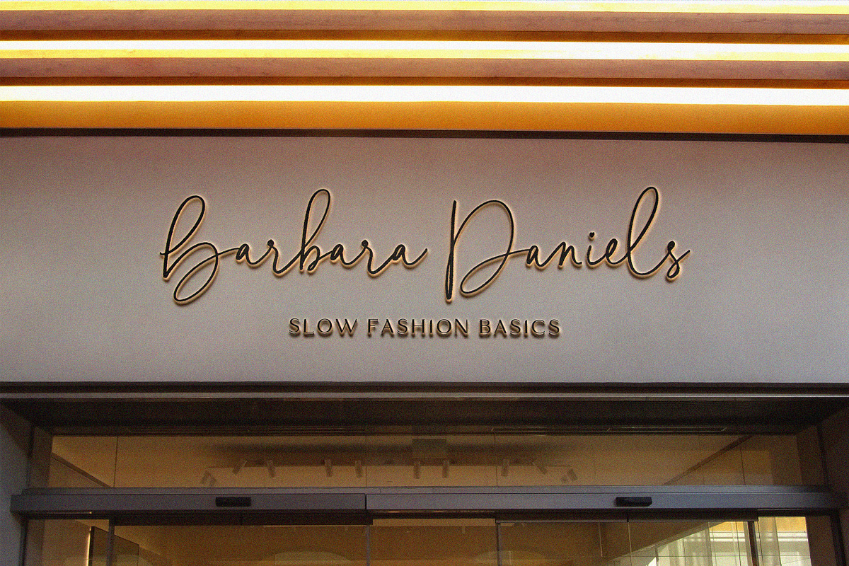 Luxe Atelier // Modern Script Font, a Handwritten Font by PeachCreme