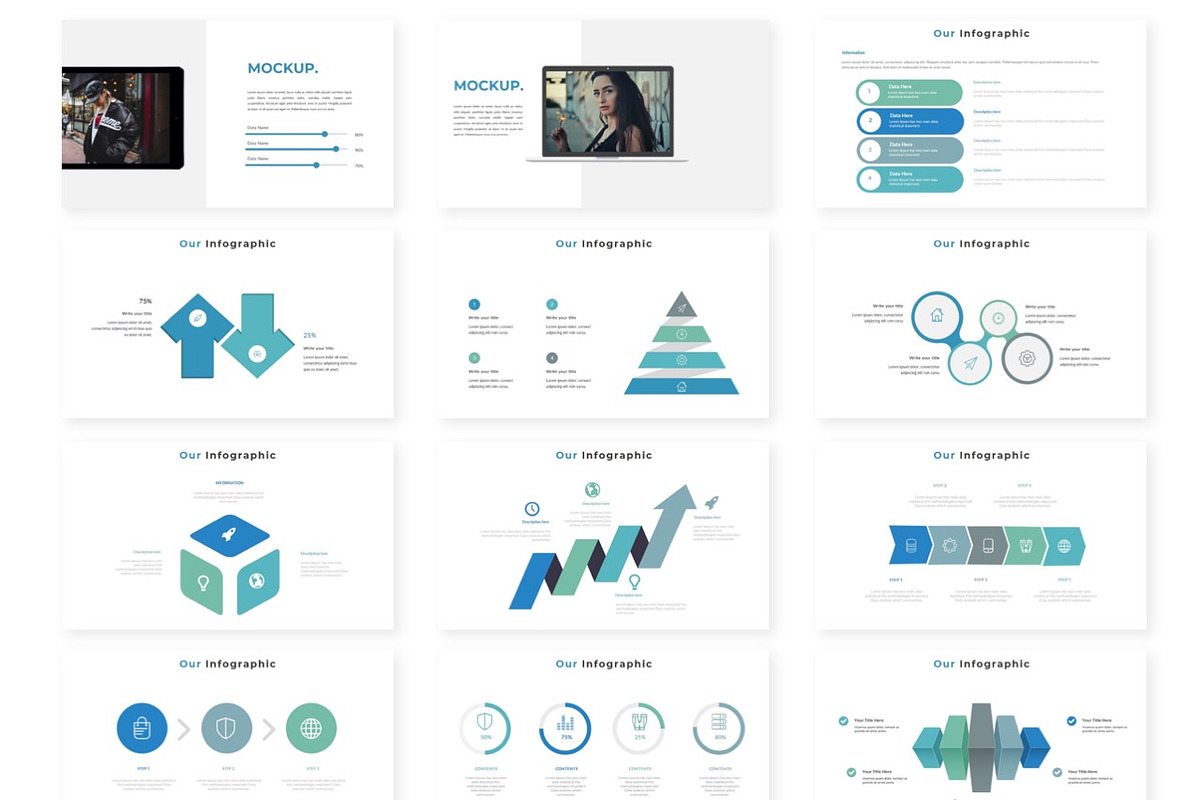 Zent - Google Slide Template, a Presentation Template by AQR Studio