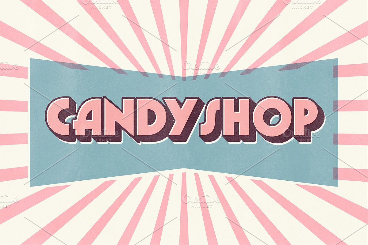 Soda Fountain Graphic Styles