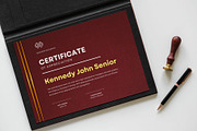 2 Certificate Canva Design Templates, a Branding & Logo Template by MK ...