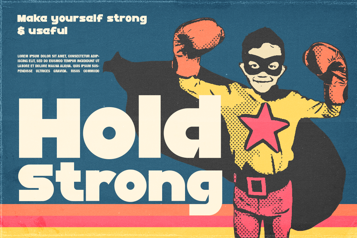 Moliga - Display Bold Sans, a Sans Serif Font by Pandeka Studio