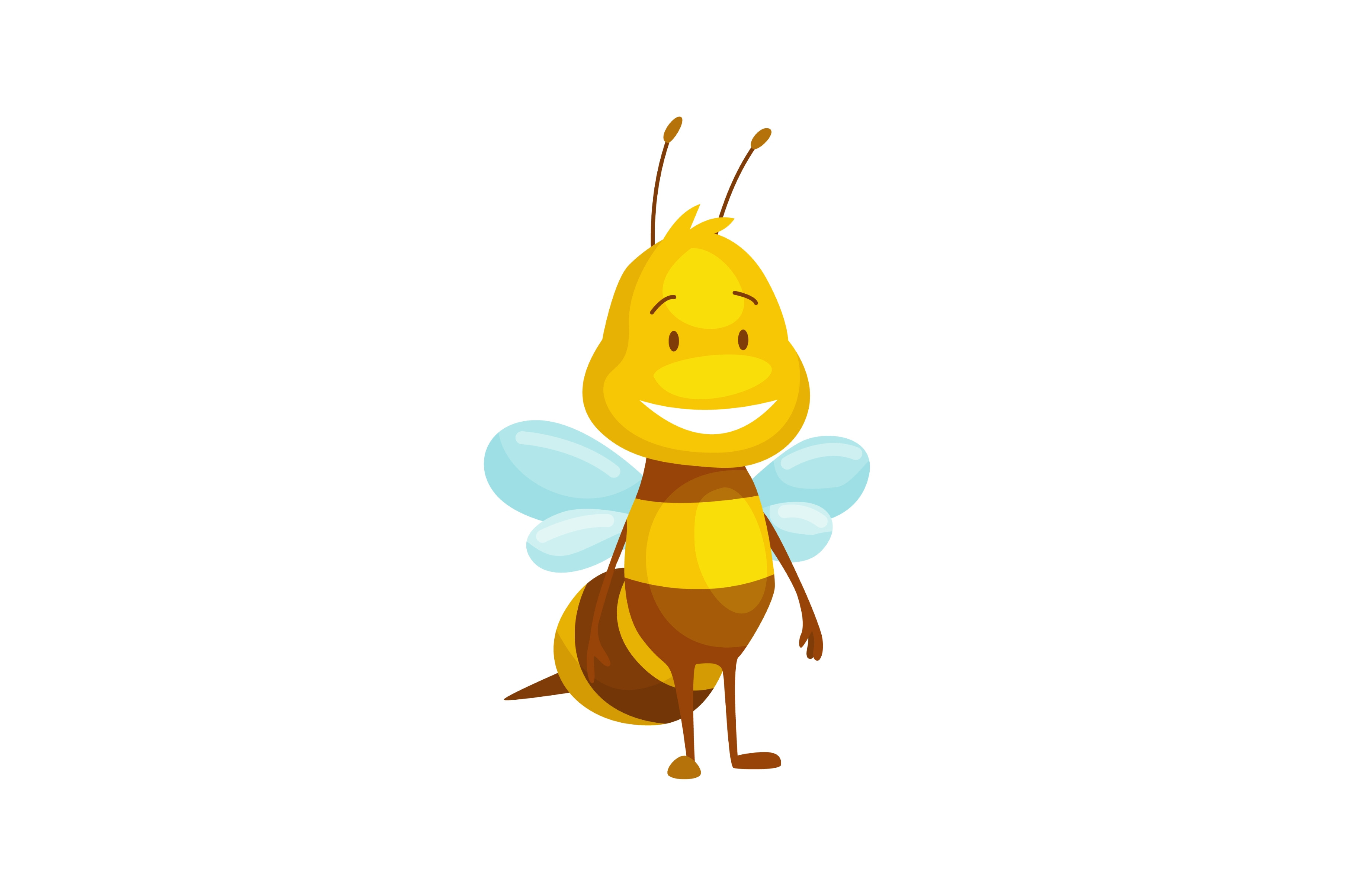 Cartoon bee insect. Character of, an Animal Illustration by the8monkey