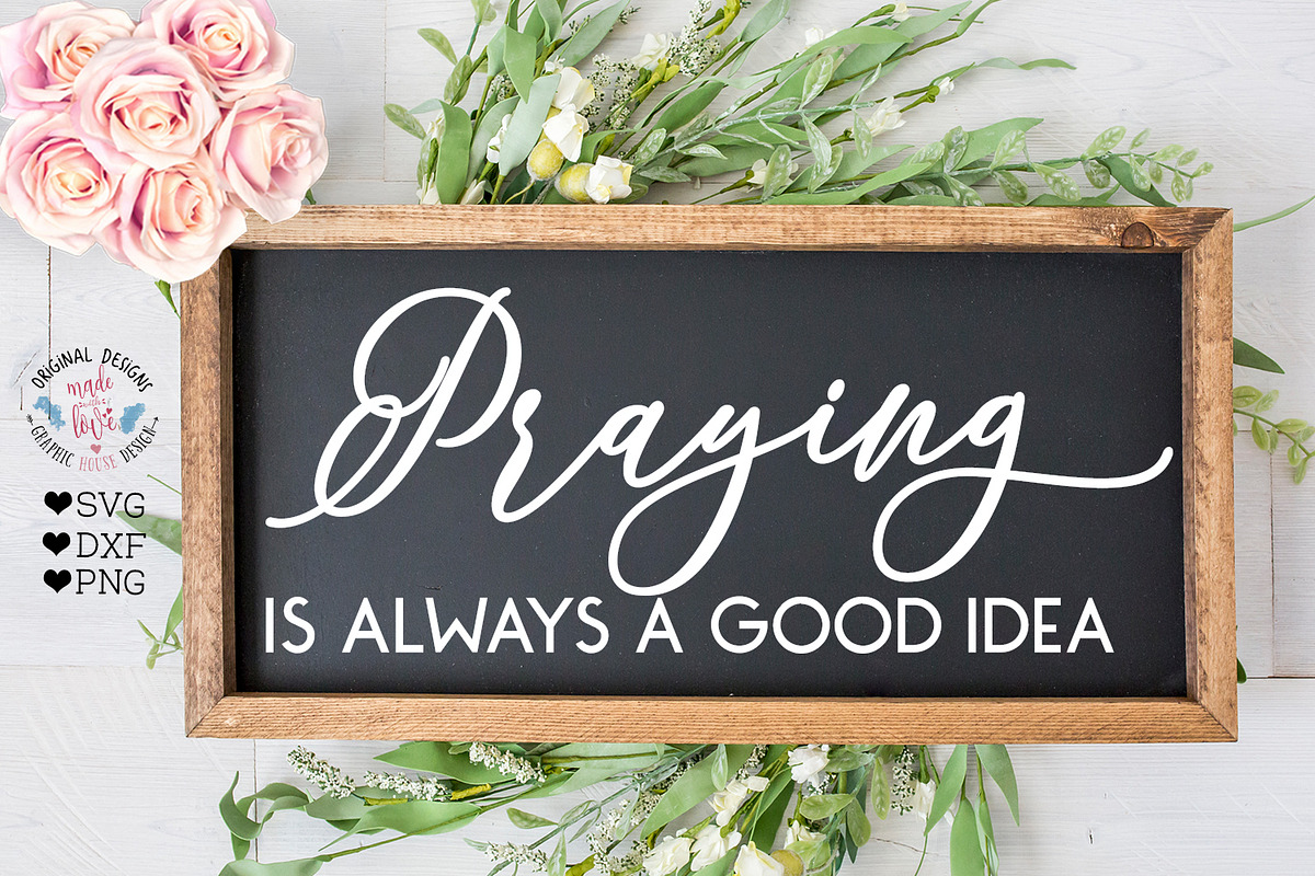 Faith Home Sign Cut Files Bundle, a Decorative Illustration by Graphic ...