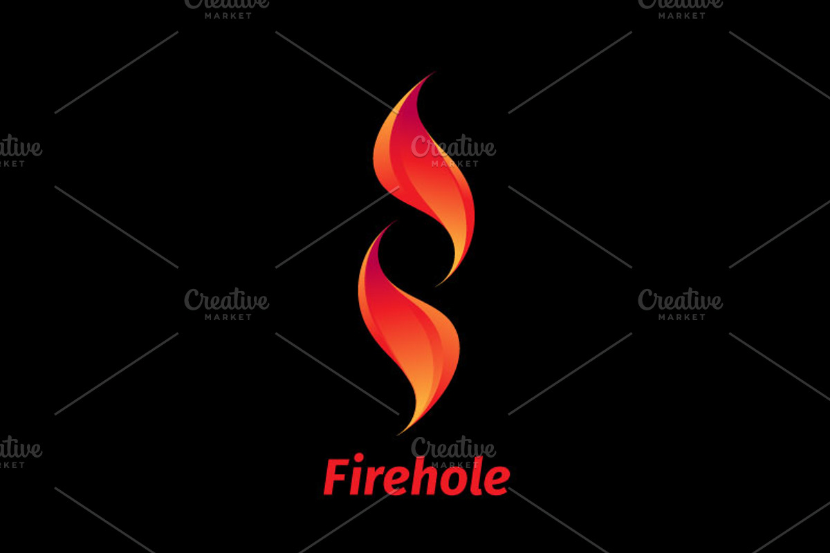 Firehole Logo, a Branding & Logo Template by blooon | Creative Market