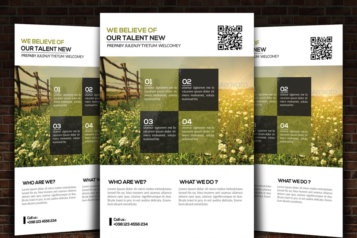 Landscaper Flyer Template, a Flyer Template by Psd Templates