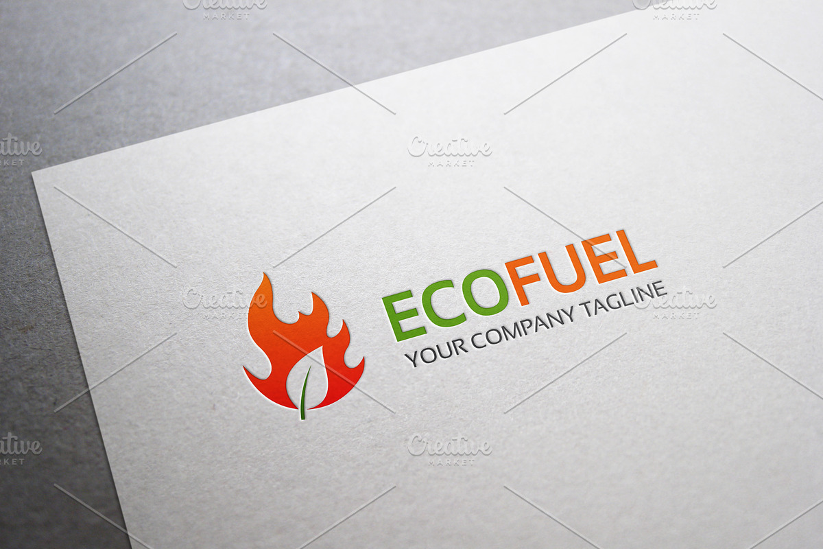 Ecofuel Logo, a Branding & Logo Template by XpertgraphicD