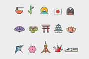15 Japanese Icons, an Icon by Creative VIP