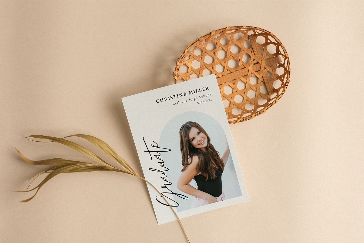 Graduation Card PSD Canva G385, a Card Template by Salsal Design