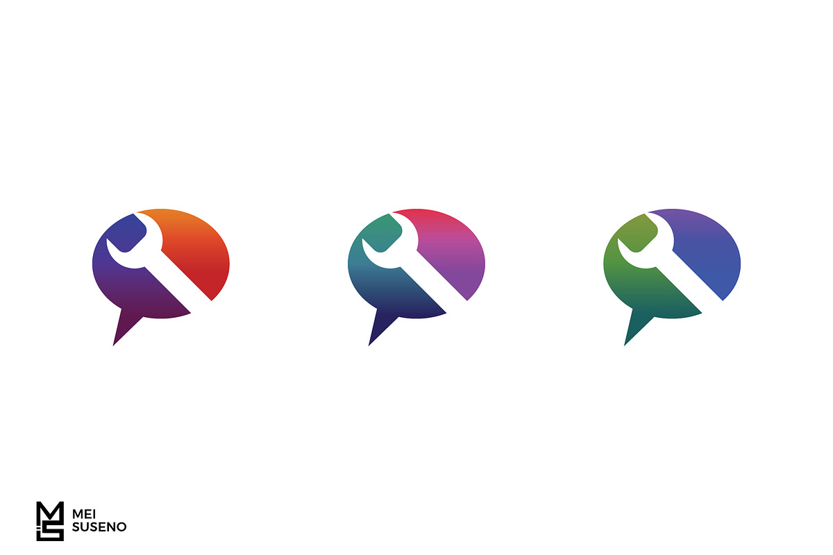 repair talk logo template, a Branding & Logo Template by meisuseno ...