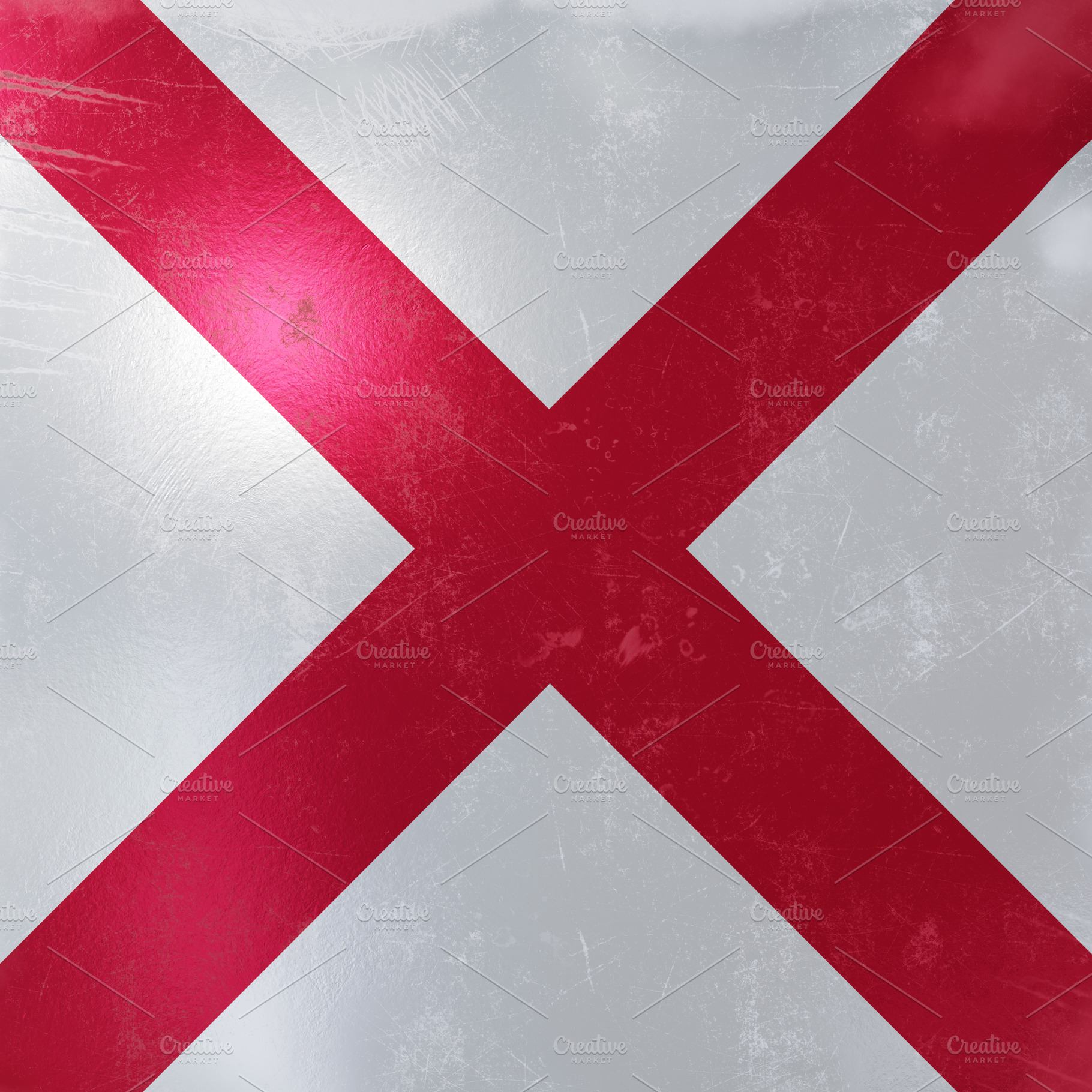 Alabama State flag icon, an Abstract Photo by De todo un poco ...