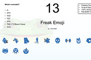 Freak Emoji, an Emoji Icon by Vector Stall