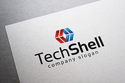 Tech Shell Logo, a Branding & Logo Template by EmilGuseinov